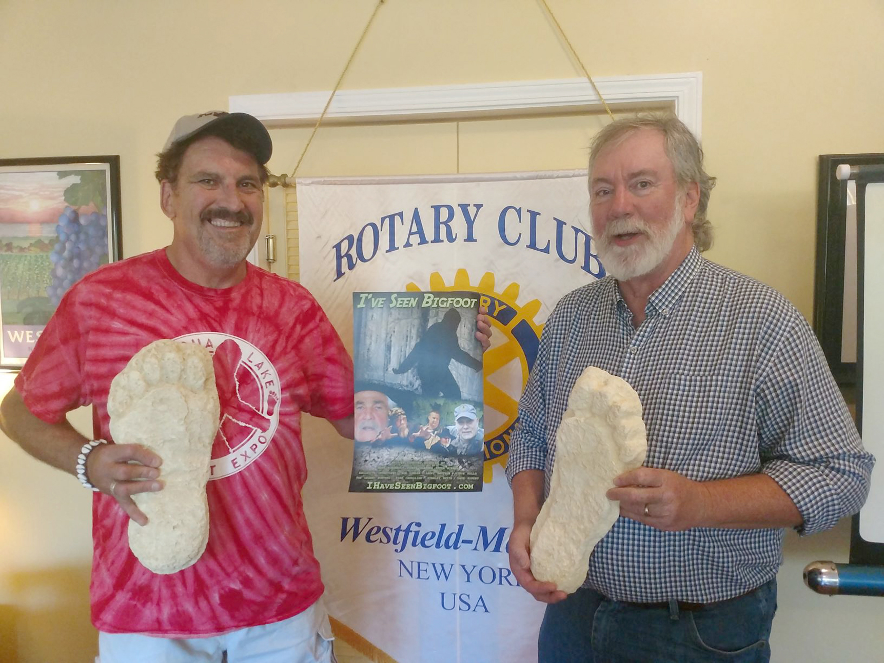 Bigfoot Enthusiast Speaks At Rotary Meeting News Sports Jobs Observer Today